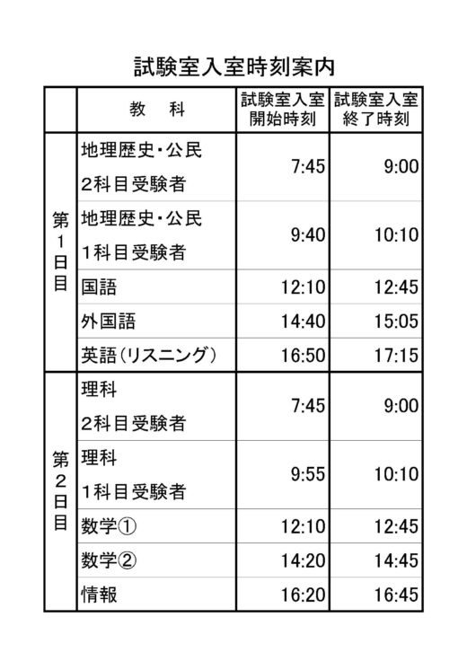 令和8年度大学入学共通テストを本学で受験される方へ | 大妻女子大学